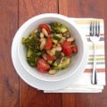 Roasted Vegetable Scampi | Frugal Nutrition