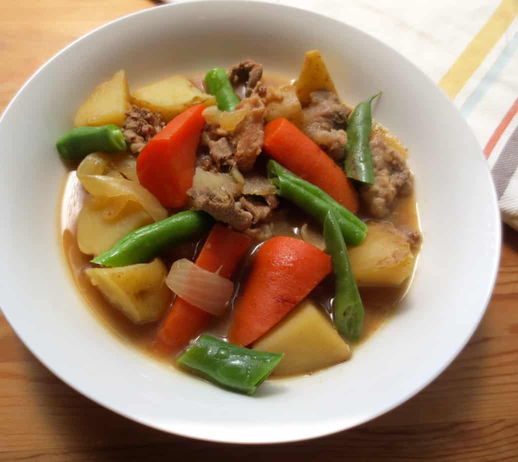 Japanese Beef & Potato Stew (Nikujaga) | Frugal Nutrition