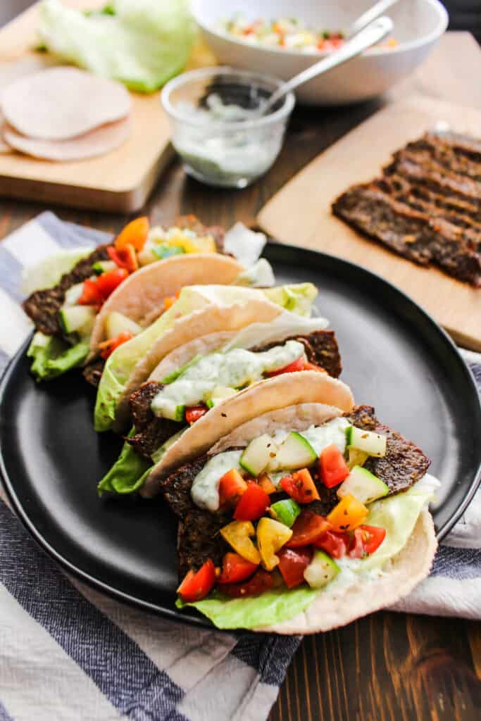 Gluten-Free Lamb Gyro Wraps (AIP) | Frugal Nutrition