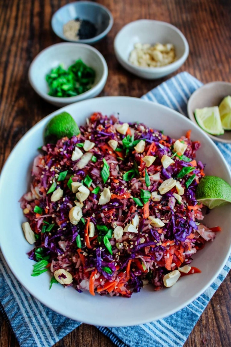 Cabbage Crunch Salad | Frugal Nutrition