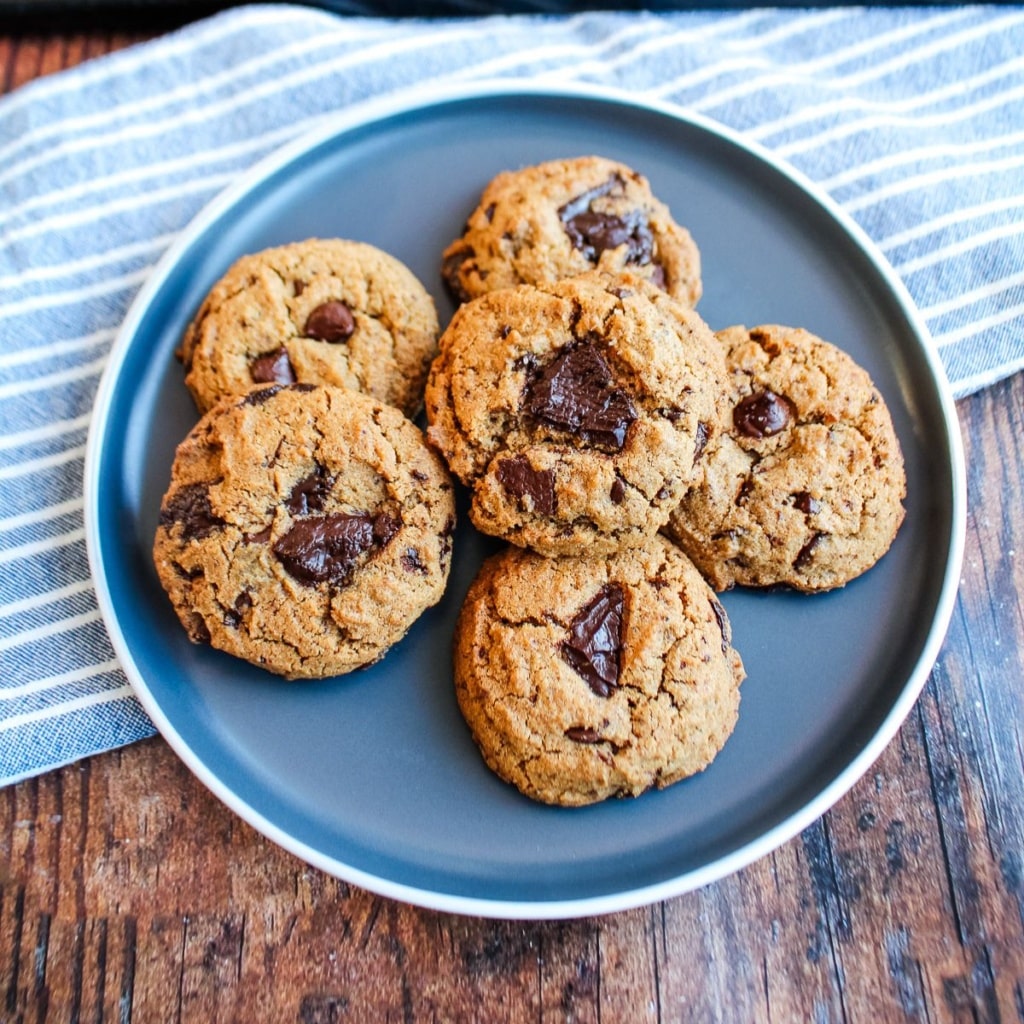 BEST Brown Butter Gluten-Free Chocolate Chip Cookies | Frugal Nutrition